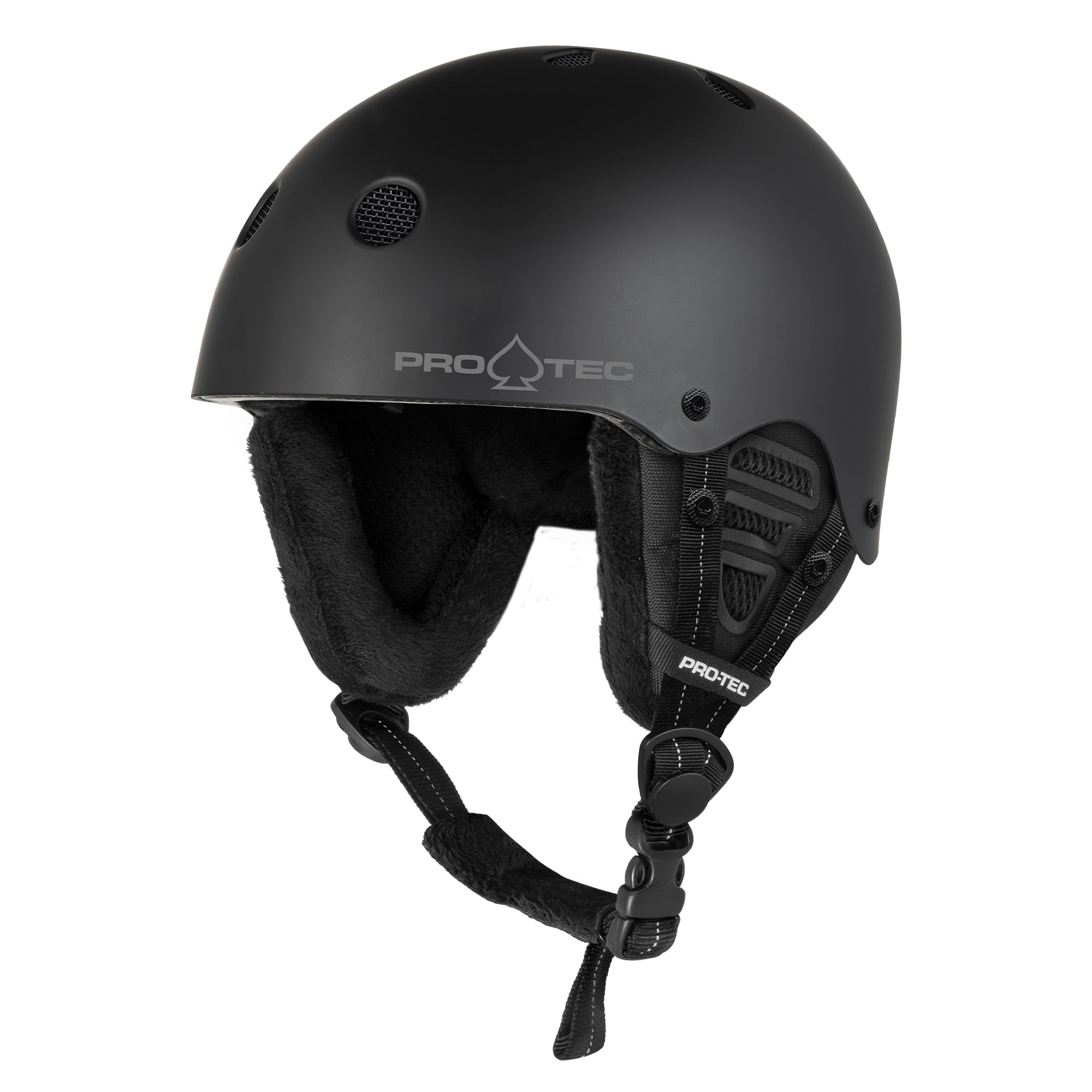 Low Pro Certified Snow Helmet | Matte Black | Protec Brand AU – Pro-Tec ...