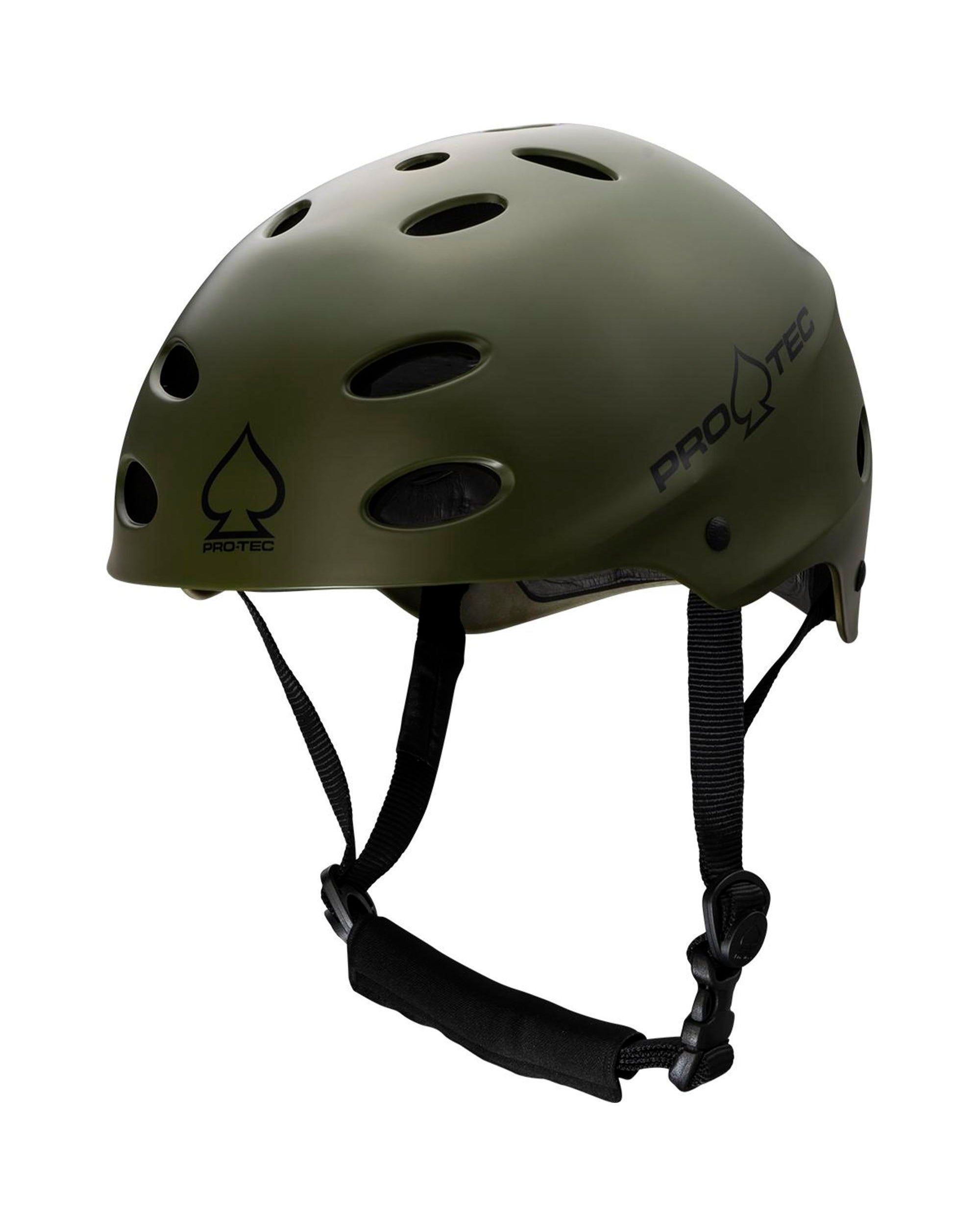 Pro-Tec Ace Water Helmet | Matte Olive | Protec Brand AU – Pro-Tec ...