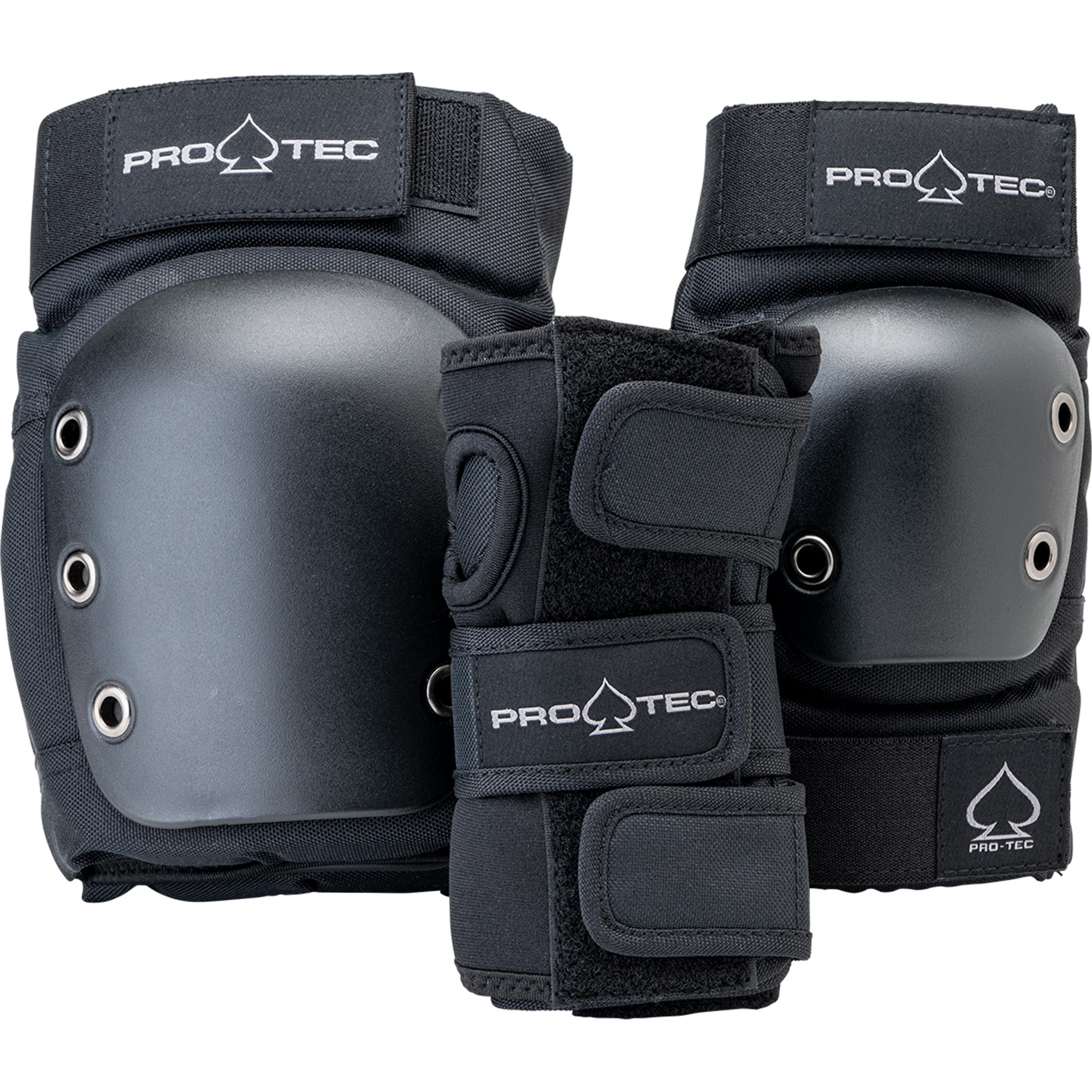 Street Adult Pads 3 Pack | Black | Protec Brand AU – Pro-Tec Australia