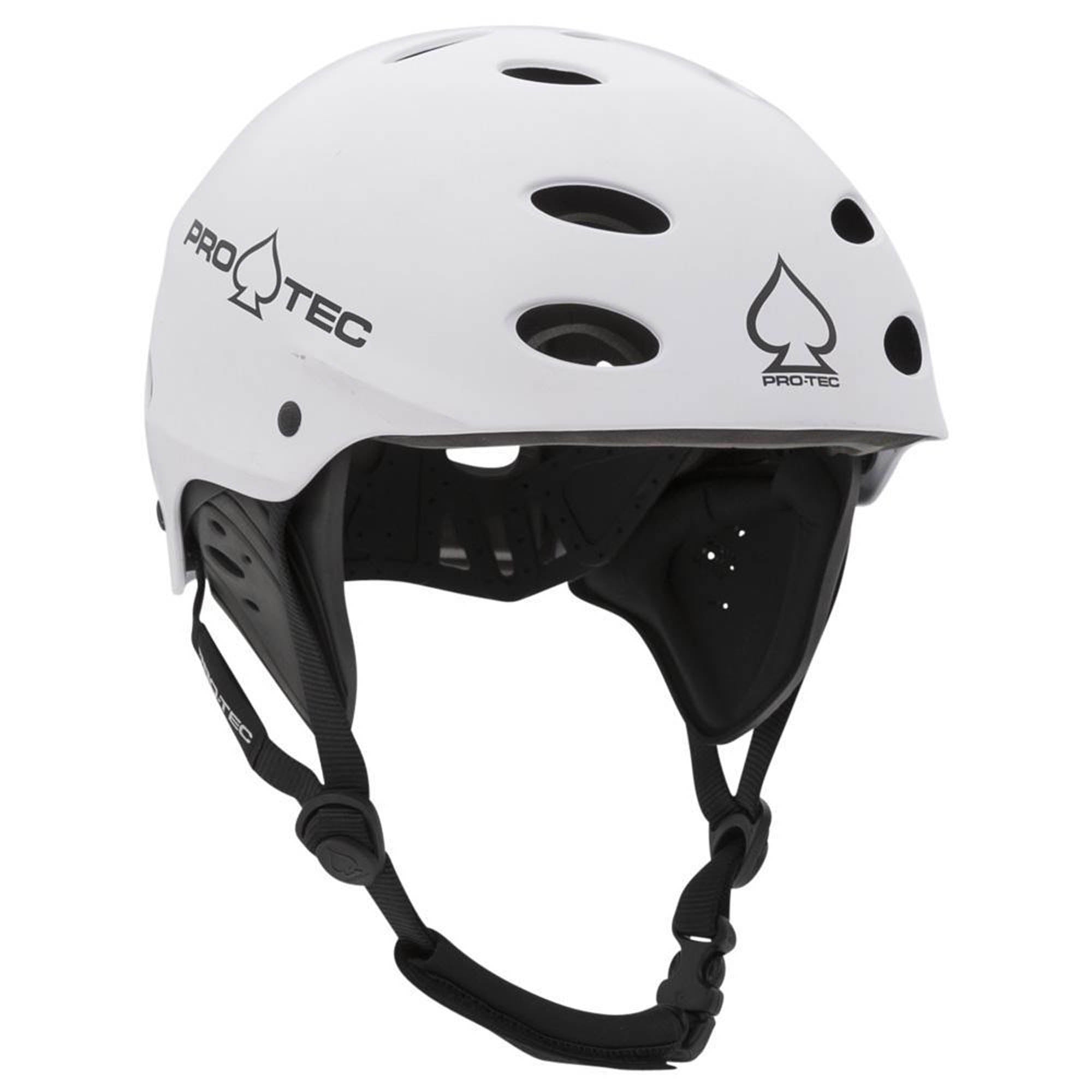 Pro-Tec Ace Wake Helmet | Satin White | Protec Brand AU – Pro-Tec Australia