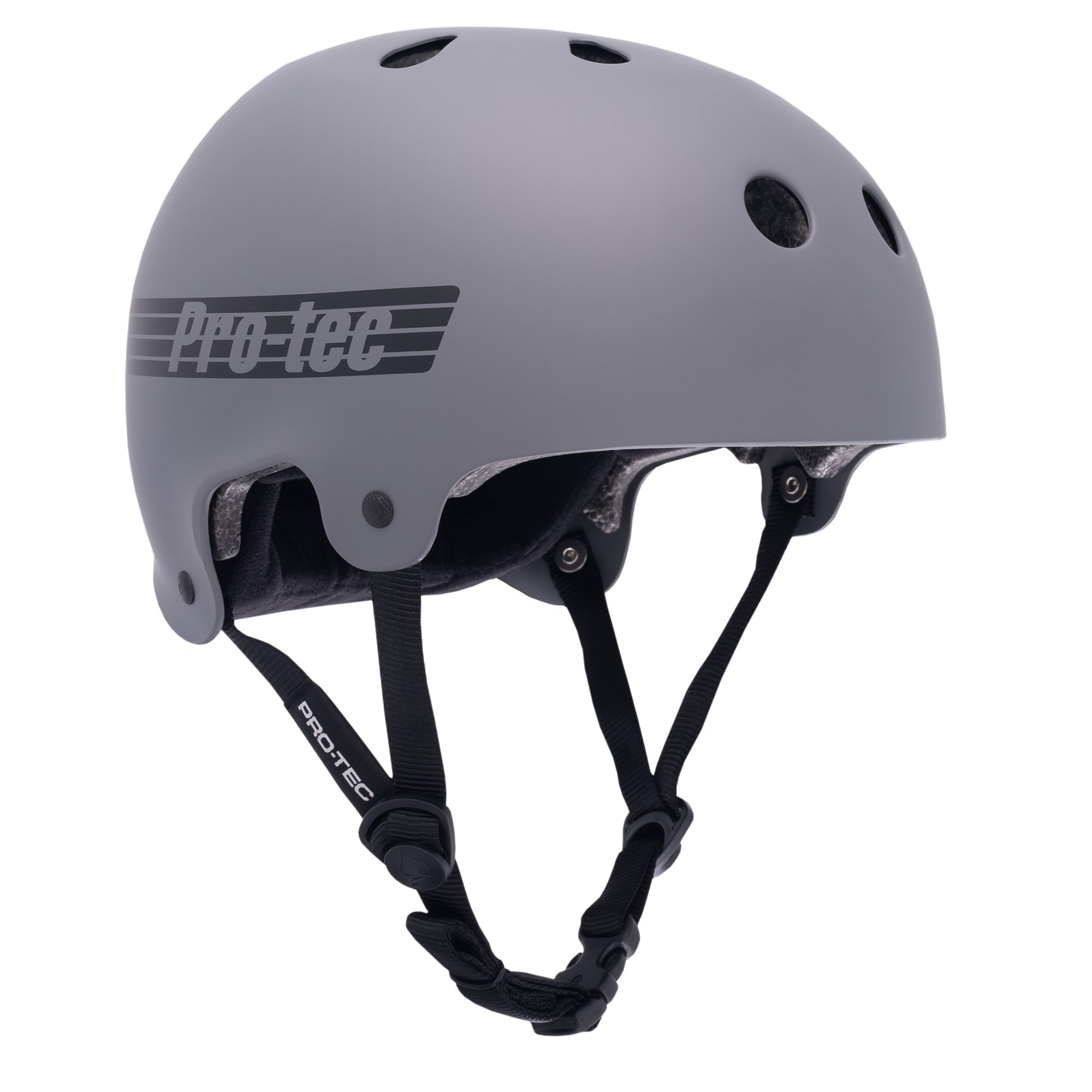 Old School Low Pro Certified Helmet | Matte Grey | Protec Brand AU ...