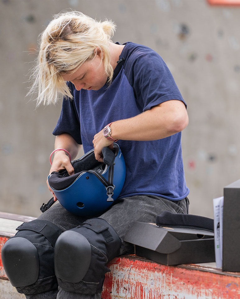 Low Pro Certified Helmet | Matte Blue | Protec Brand AU – Pro-Tec Australia