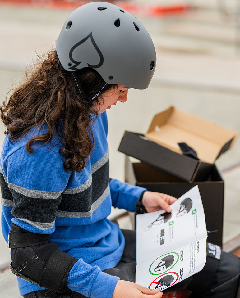 Low Pro Certified Helmet | Matte Gray | Protec Brand AU – Pro-Tec Australia